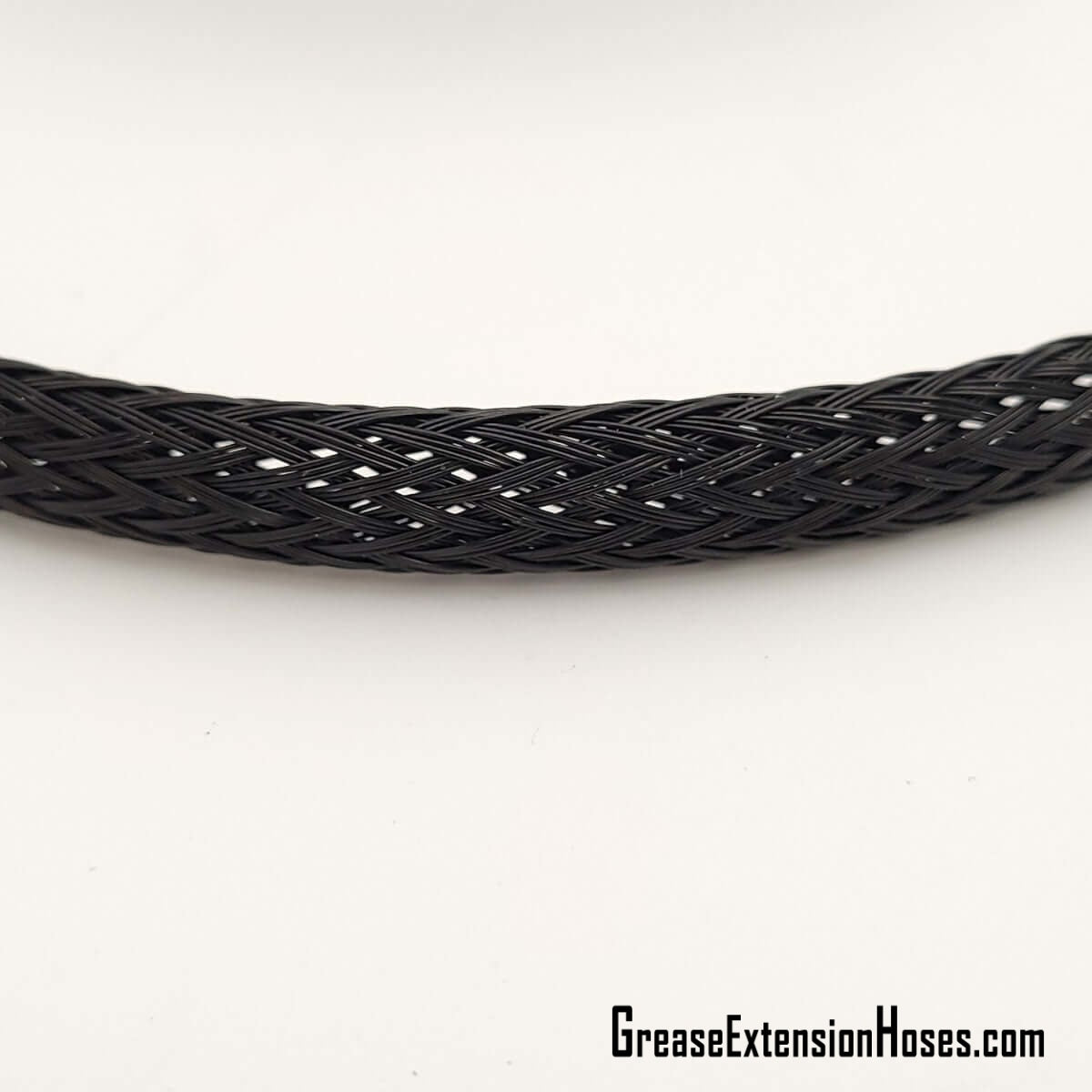 Braided Hose Protector for Grease Fitting Relocation Hoses